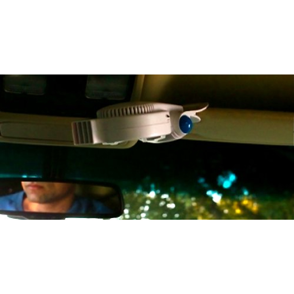 Cool On The Go Clip On Fan with LED Lights - Bladeless Fan for Stroller - USB Desk Fan - Wearable Fan - Compact Portable Tent Fan & Much More. Magenta/White