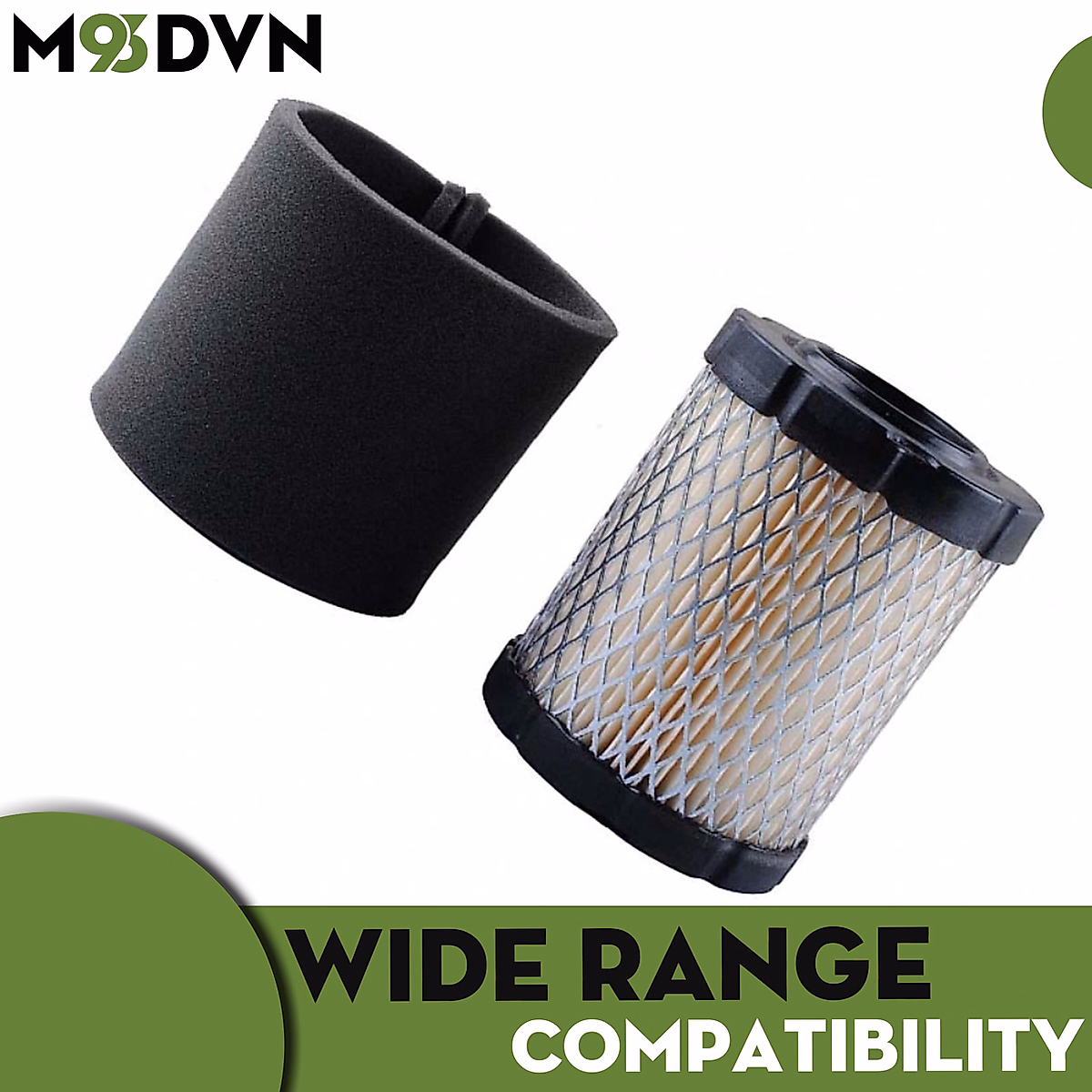 Air Filter Compatible with John Deere Z335E Z335M Z355E EZtrak Residential Zero Turn Mower fits Many Other Models