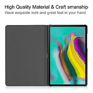 for Samsung Galaxy Tab S5E 10.5 T720 T725 (2019 Release) Tablet Cover,Ultra Slim Folio Stand Sleep/Wake Up Leather Case for Galaxy Tab S5e SM-T720 SM-T725C 10.5" (Light Blue)