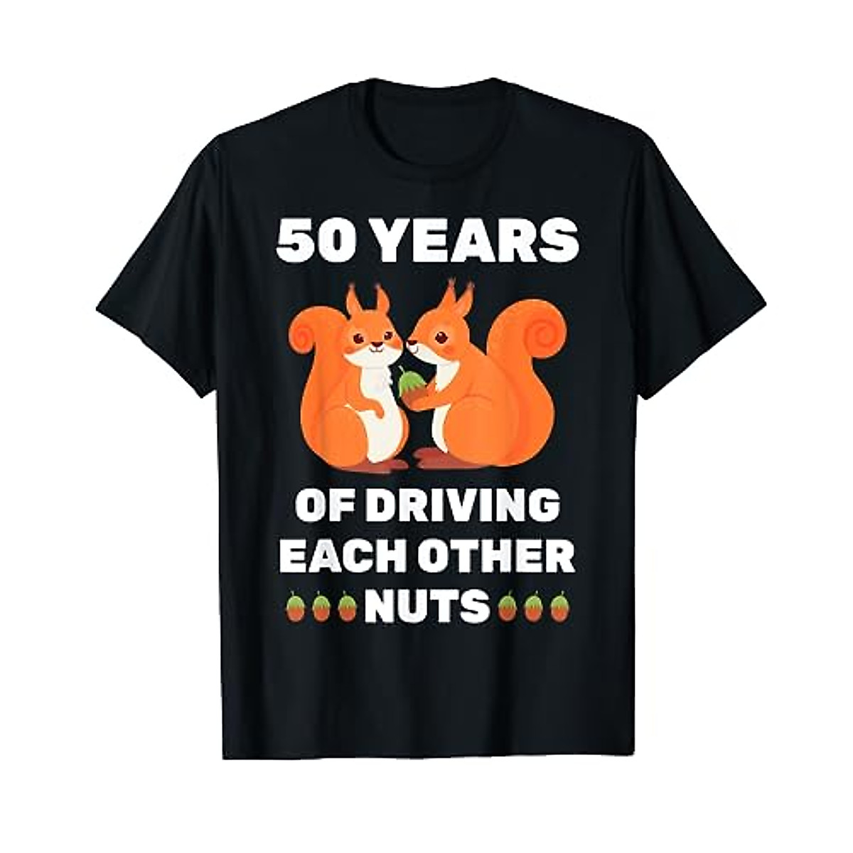 50th 50-Year Wedding Anniversary Funny Couple For Him Her T-Shirt