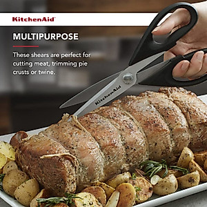 KitchenAid All Purpose Shears with Protective Sheath, One Size, Black