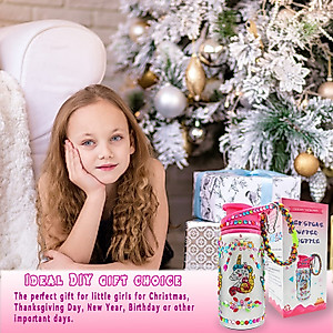 7July Decorate Your Own Water Bottle Kits for Girls Age 5-6-8-10,Unicorn Painting Crafts,Fun Arts and Crafts Gifts Toys for Girls Birthday Christmas