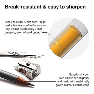 Winsor & Newton Studio Collection Artist Pencils, Color Pencils, Set of 48