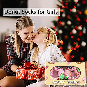 BISOUSOX Girls Socks 6-8 Years Old Unicorn Fun Crazy Novelty Funny Silly Socks for Kids Boy Girl Birthday Christmas Gift