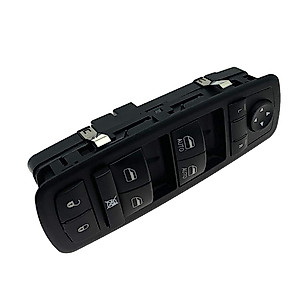 Master Power Window Switch Front Left Driver Side for Chrysler 200 300 Dodge Charger Ram Replace 68139805AA 68139805AB 68139805AC 68139805AD 68231805AA 68271206AA