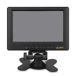 Lilliput 668GL 70NP/H/Y 7" On-camera Field HD Monitor For DSLR with HDMI Ypbpr and Composite Input