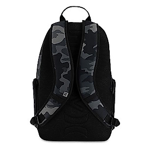 Hurley Mens Skateboard Backpack, Grey Camo, One Size