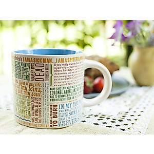 The Unemployed Philosophers Guild First Lines of Literature Coffee Mug - Famous Openings from Books, Novellas, and Short-Stories, Comes in a Box, 14oz