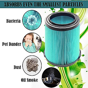 5-Layer Replacement Vacuum Filter VF6000 Compatible with Ridgid Wet/Dry Shop Vac 5-20 Gallon Vacuums WD5500 WD0671 WD6425 WD7000 WD1280 WD1851 WD1680 WD1956 RV2400A 1400RV RV2600B