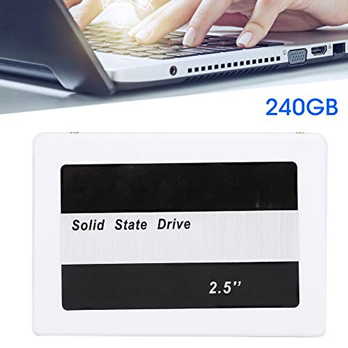 SATA3.0 SSD, Firm Sturdy Solid State Disk Compact for Men Women for Laptop Desktop Computer(#4)