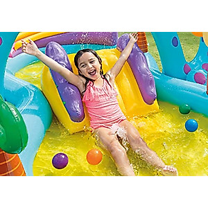 Intex Dinoland Inflatable Play Center, 119in X 90in X 44in, for Ages 2+