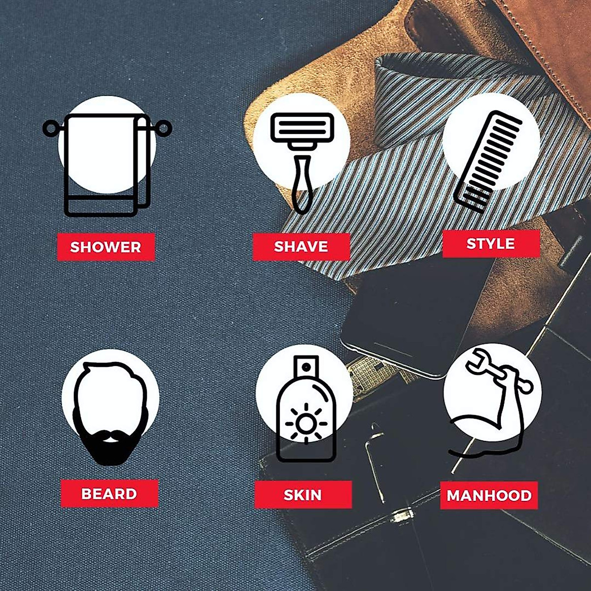 Tame the Beast Nutt Butter Blue 6oz - Talc & Aluminum Free Male Hygiene for Inner Thighs & Friction Areas - Anti Chafing Anti Odor Cooling Drying with Medium Tingle