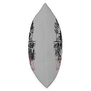 Stranger Things Upside Down Hawkins Ride Logo Throw Pillow, 16x16, Multicolor