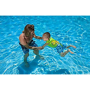 Poolmaster 50566 Learn-to-Swim Dino Kid's Swim Vest, 1-3 Years Old