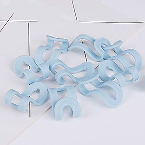 5/10/15Pcs Mini Non-Slip Clothes Hangers, Home Laundry Storage Hangers Holder Organizer Hooks Set