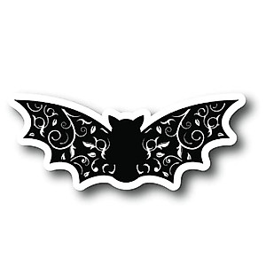 Bat Refrigerator Magnet | UV Printed 4-Inch Kitchen Decor Accessory Featuring Stunning Design | Zodiac Astrology Chakra Creepy Skeleton Gothic Goth Grunge Halloween Skull Animal Ouija Spooky CSM1514