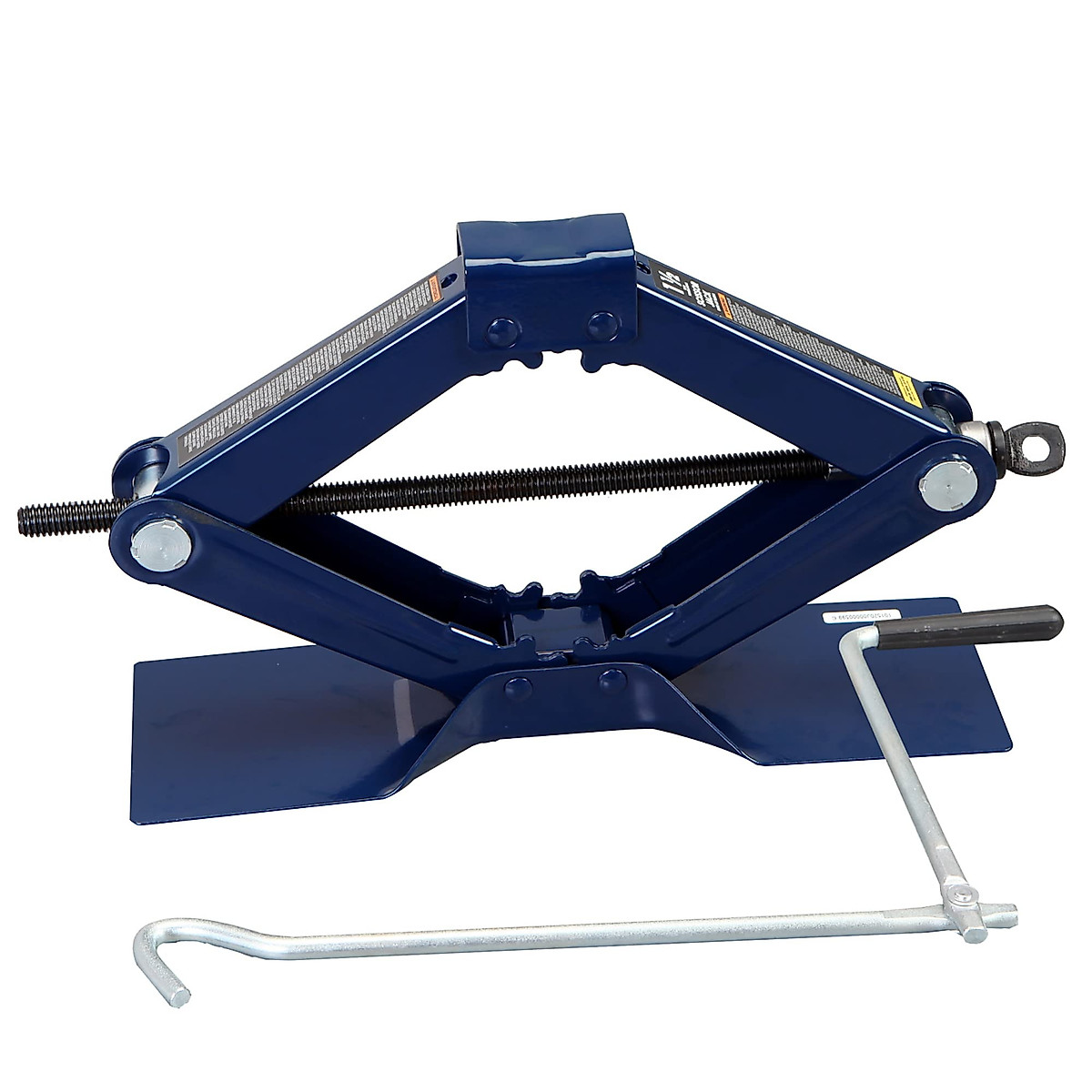 TCE AT10152U Torin Steel Scissor Lift Jack Car Kit, 1.5 Ton (3,000 lb) Capacity, Blue