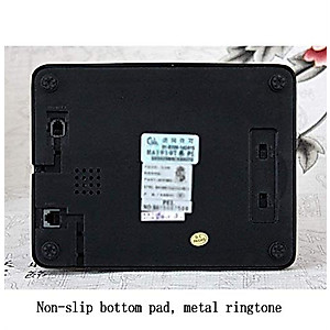 Phone Home Phone Desner Retro Phone/Rotary Dial Telephone/Retro Style Phone/Vintage Telephone/Classic Desk Dialler Landline Phone Vintage Business Office Landline (Button Style) (Button Style b)