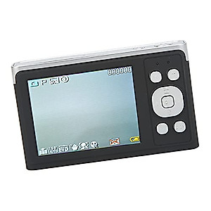 4K Digital Camera, 2.88in IPS HD Camera, Mini Kid Camera with AF Autofocus Function & LED Fill Light Vlogging Camera Video Camera Portable Kids Teens Gifts for Macro Shooting (Black)