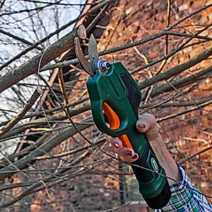 Scotts Outdoor Power Tools PR17215S 7.2-Volt Lithium-Ion Cordless Rechargeable Power Pruner, Green