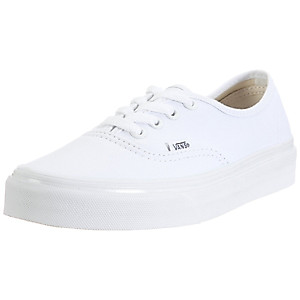 Vans Unisex Authentic True White Canvas VN000EE3W00 Mens 5.5, Womens 7