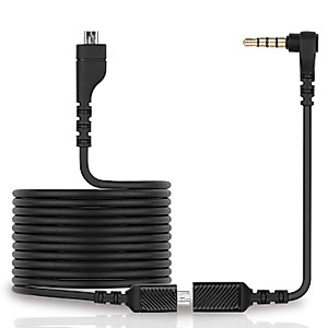 Arctis Adapter 3.5mm Aux Cable Compatible with SteelSeries Arctis 3 5 7, Arctis Pro and Arctis Pro + GameDac Headset