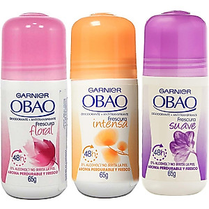 Obao Assorted Deodorant for Women - Pack of 3