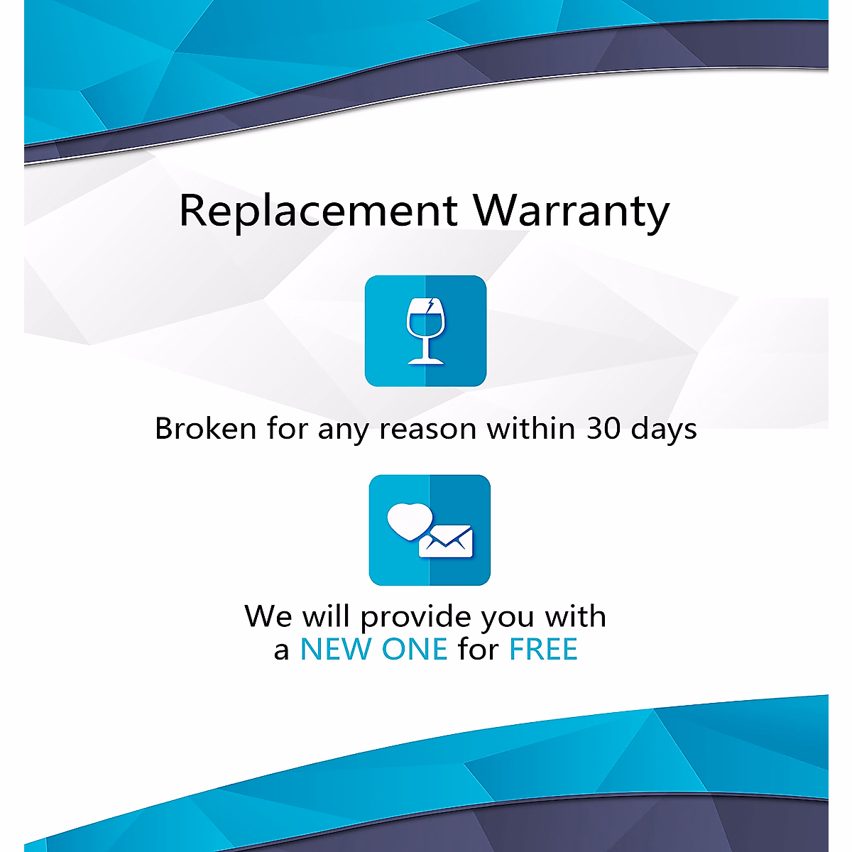 BACLIFE Stemless Wine Glasses Set of 6 - Hand Blown Colored Short Wine Tumblers - 15 oz Elegant Sparkling Wine Glass - Unique Gift for Birthday,Wedding, Anniversary - Clear