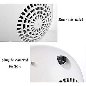 Outdoor Garden Heater Mini Heater Home Oscillating PTC Ceramic Heater Energy Saving Heater Electric Heating Small Speed Hot Office Electric Heater Power Saving Patio Heater (Color