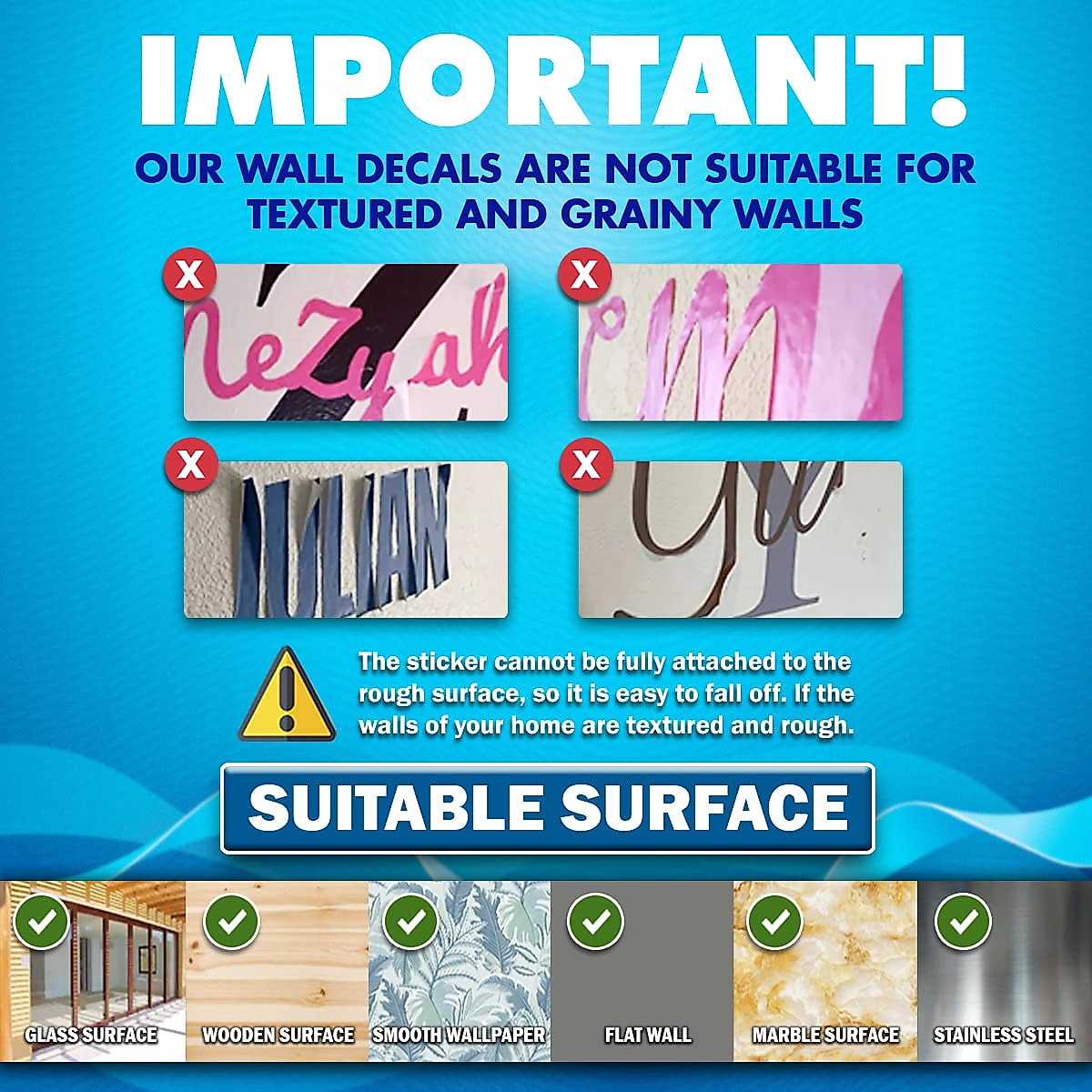 Personalized Name Nursery Wall Decal Vinyl Sticker | Multiple Font Options | Custom Kids Room Décor | Bedside Decals | Children’s Room | Car | Laptop