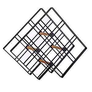 Home Zone Living Wine Rack for Countertop - Holds up to 8 Bottles