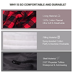 HiZYNICE Sleeping Bags for Adults Cold Weather Zero Degree Extra Large Sleeping Bag Adult Big and Tall Winter Camping XXL,Black Right Zip,90" x 39"