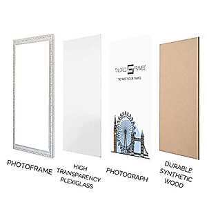 Tailored Frames Picture, Frame 50x40cm for 40x30cm, Black Mounts