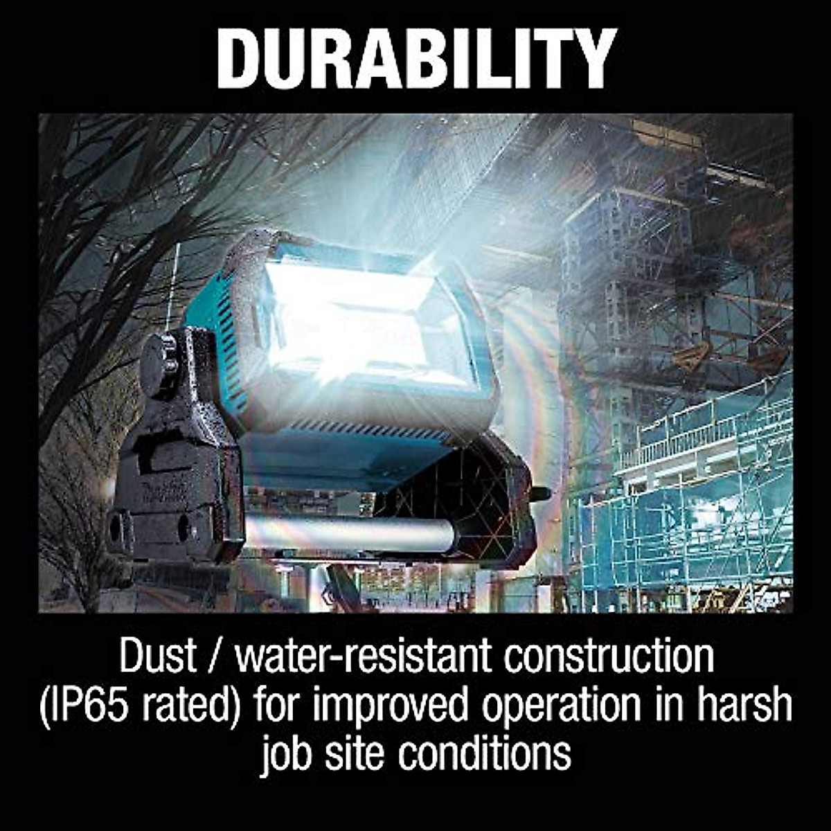Makita DML809 18V X2 LXT® Lithium-Ion Cordless/Corded Work Light, Light Only