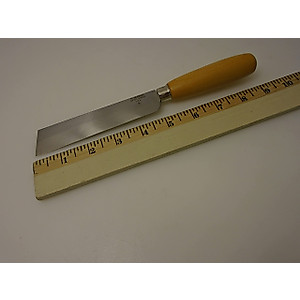 Dexter USA Set of (3) R Murphy USA #5 Square Point Rubber Knives, wood handles 5 SWRU Utility, multi use fixed blade craft knife