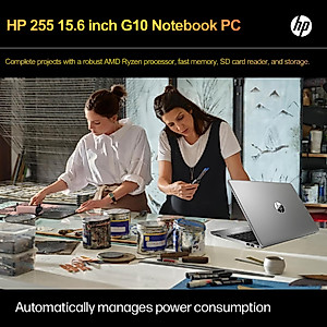 HP 255 G10 Laptop for Home or Work, 16GB RAM, 1TB SSD, 15.6" Full HD, Ryzen 3 7330U (Beat Intel i5-1135G7), HDMI, USB-C, Windows 11 Pro, Business and Fun Ready