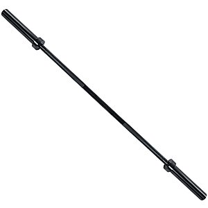 Signature Fitness Powergainz Olympic Barbell Standard Weightlifting Barbell, 700-Pound Capacity,Black