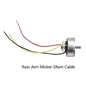 AOOOWER Metal Construction Arm Motor for FPV Quadcopter Front/Back Arm Motor Enhanced Durability and Superior Flight Stability Quadcopter Motor Replacement