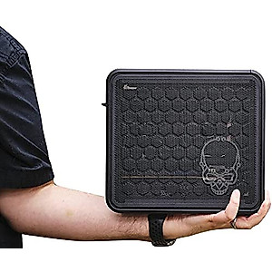 Intel NUC 9 NUC9i7QNX (Intel 6-Core i7-9750H, 64GB RAM, 2TB PCIe SSD, 2 x Thunderbolt, WiFi 6, HDMI, Win 10 Pro) Ghost Skull Canyon Extreme Gaming Box Elite Mini Tiny Business Desktop, 3-year warranty