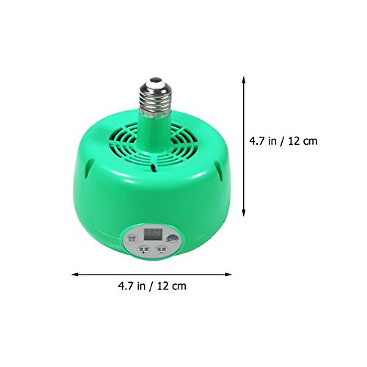 YARDWE Turtle Heat Lamp Chicken Heater Light Pets Heat Lamp Chicken Coop Heater Temperature Adjustable Brooder Lamps for Chicken Lizard Turtle Aquarium Snake Green Chicken Coop Pet Heater Led Bulb