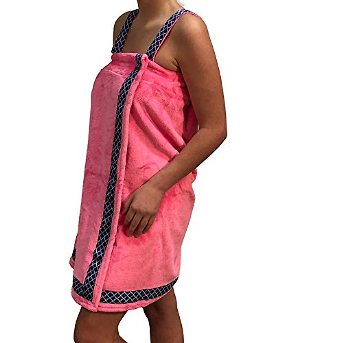 Birchwood 6P858 Bath and Shower Wrap, Pink