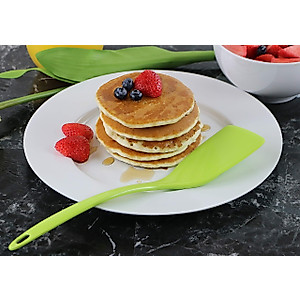 Calypso Basics by Reston Lloyd Melamine Utensil Set, 4-Piece, Lime