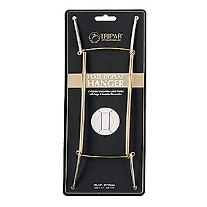 TRIPAR 14-20 Brass Plate Wires Plate Hanger