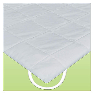 INNOMAX The Linen Resource Quilted Comfort Waterbed Anchor Band Custom Fit Mattress Pad Protective Cover King