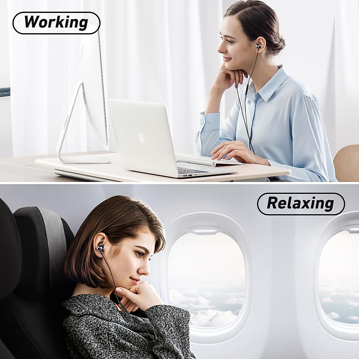 Chicoop 4 Pack Magnetic Spice Rack for Refrigerator, Magnetic Fridge Organizer, Black Metal Fridge Shelf for Refrigerator and Microwave Oven