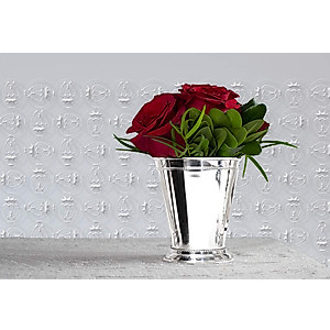 Prince of Scots Copper Mint Julep Cup with Pure Silver Plate ~ 12 Ounce ~ (Gift Boxed)