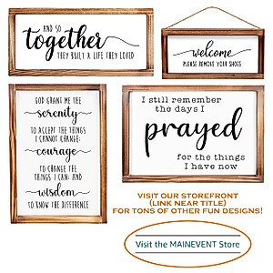 Laundry Time Sign - Laundry Room Wall Decor - Laundry Sign, Modern Farmhouse Decor, Laundry Room Rules Sign, Laundry Room Decor with Solid Wood Frame - 11 x 16 Inches