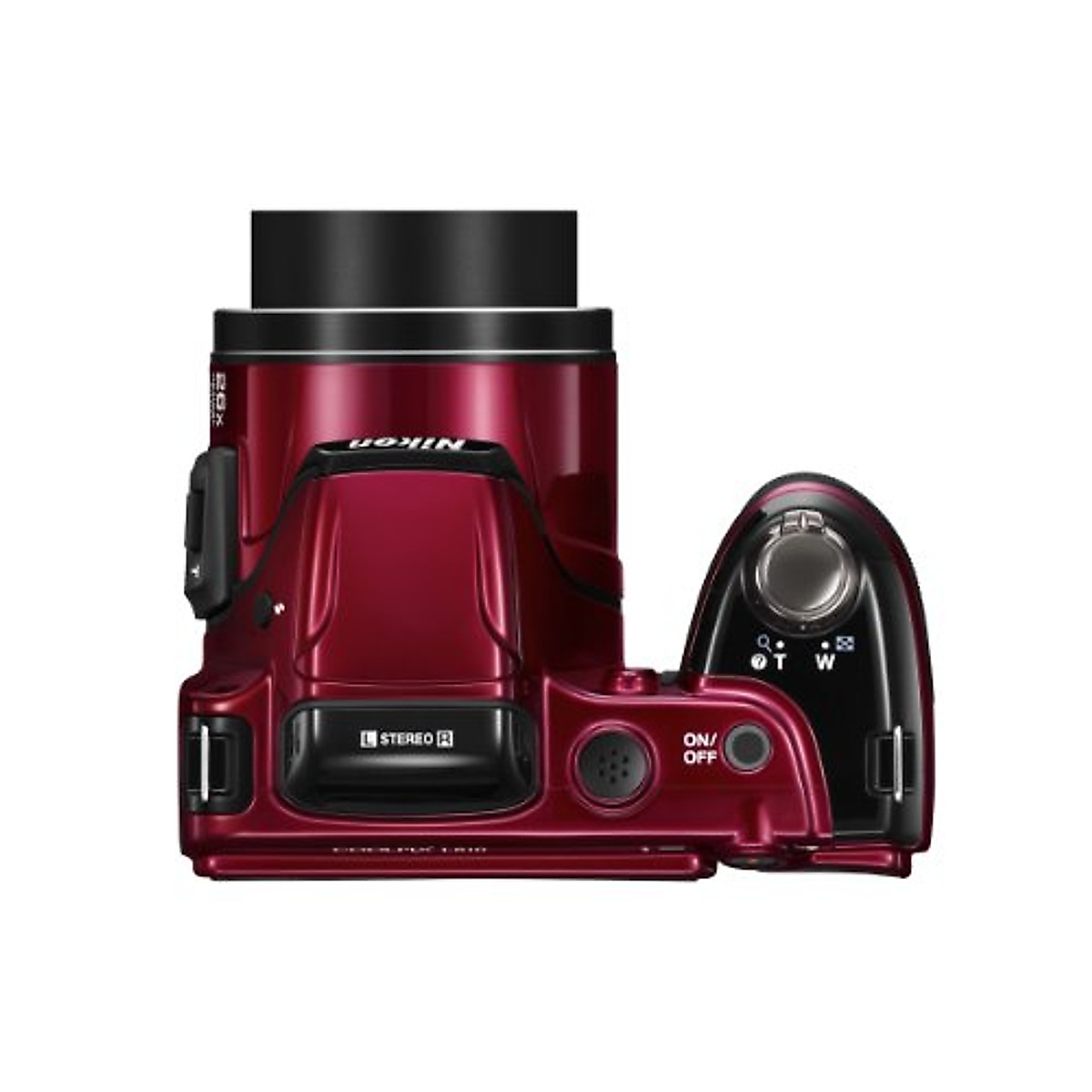 Nikon COOLPIX L810 16.1 MP Digital Camera with 26x Zoom NIKKOR ED Glass Lens and 3-inch LCD (Red) (OLD MODEL)