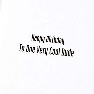 PAPYRUS Faux Leather Men's Birthday Card