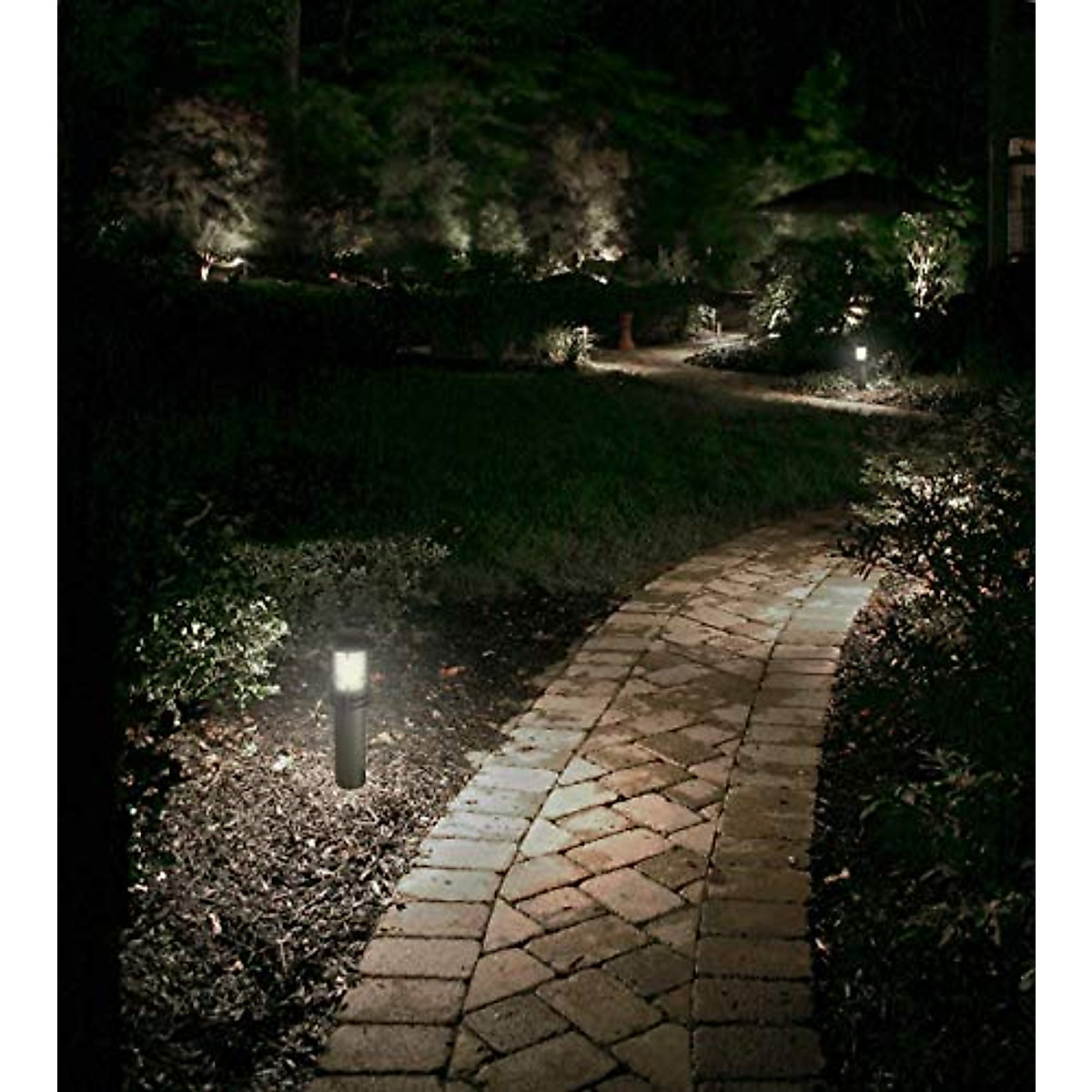 LNDXING Landscape Lights, 3W 12V Low Voltage Outdoor Landscape Lights Lighting, 4 Pack IP65 Waterproof Garden Lights, 3000K Warm White Pathway Garden Yard Patio Lamp, 5 Years Warranty